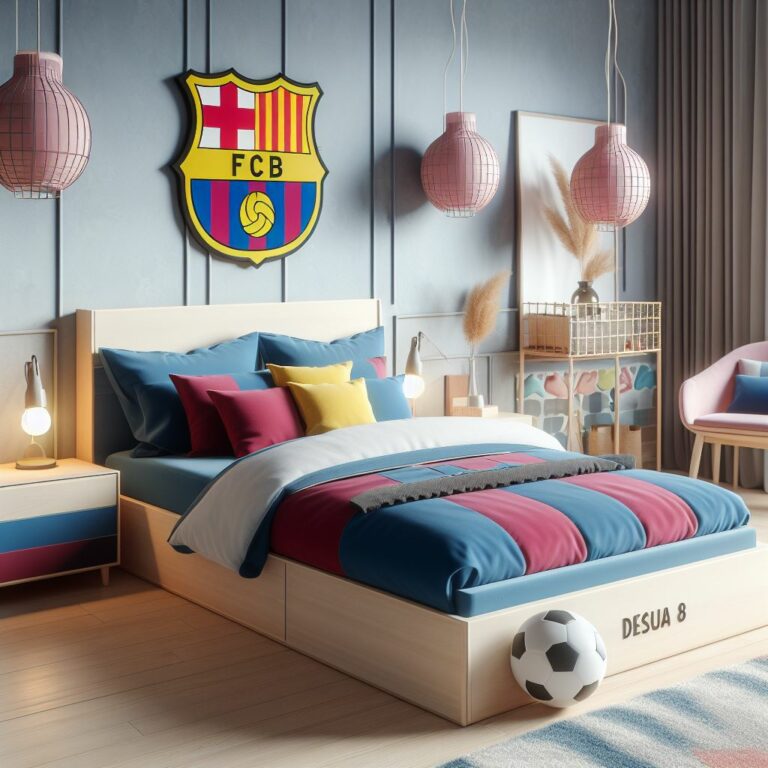 FC Barcelona: Diseña una Habitación que Grita "¡Visca Barça!" - Tu habita