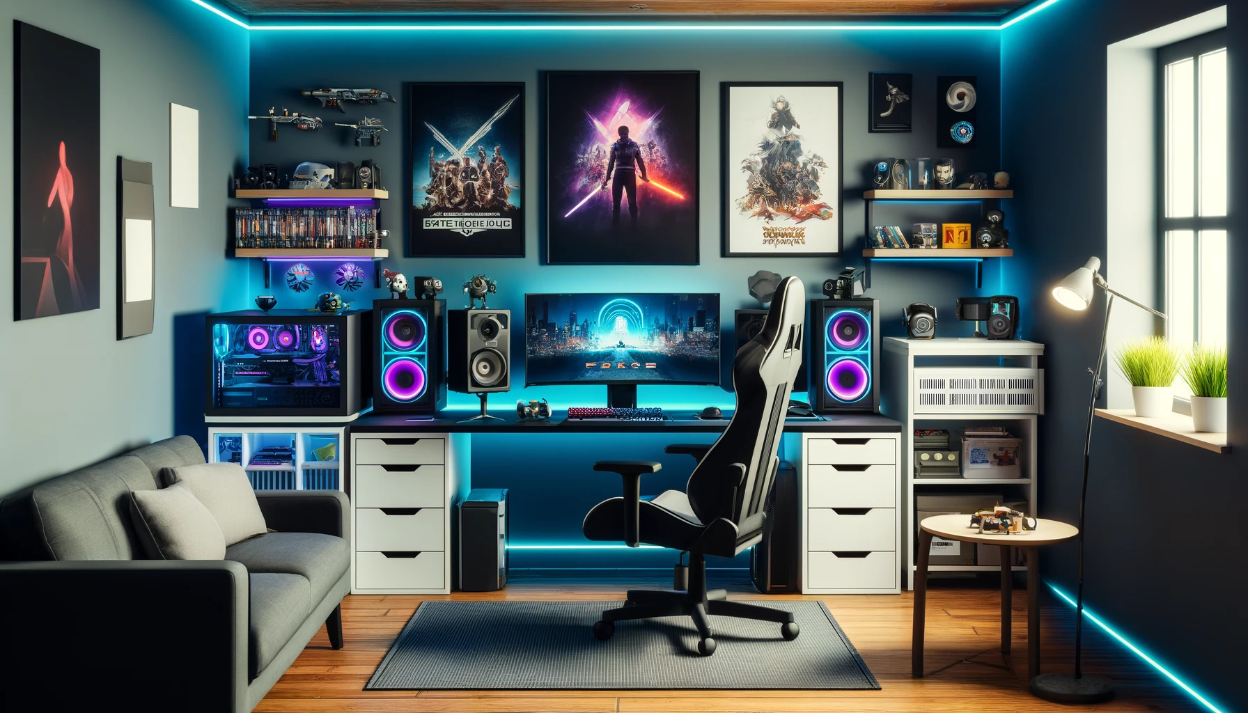 Cómo Crear la Habitación Gamer Perfecta - Consejos de Diseño